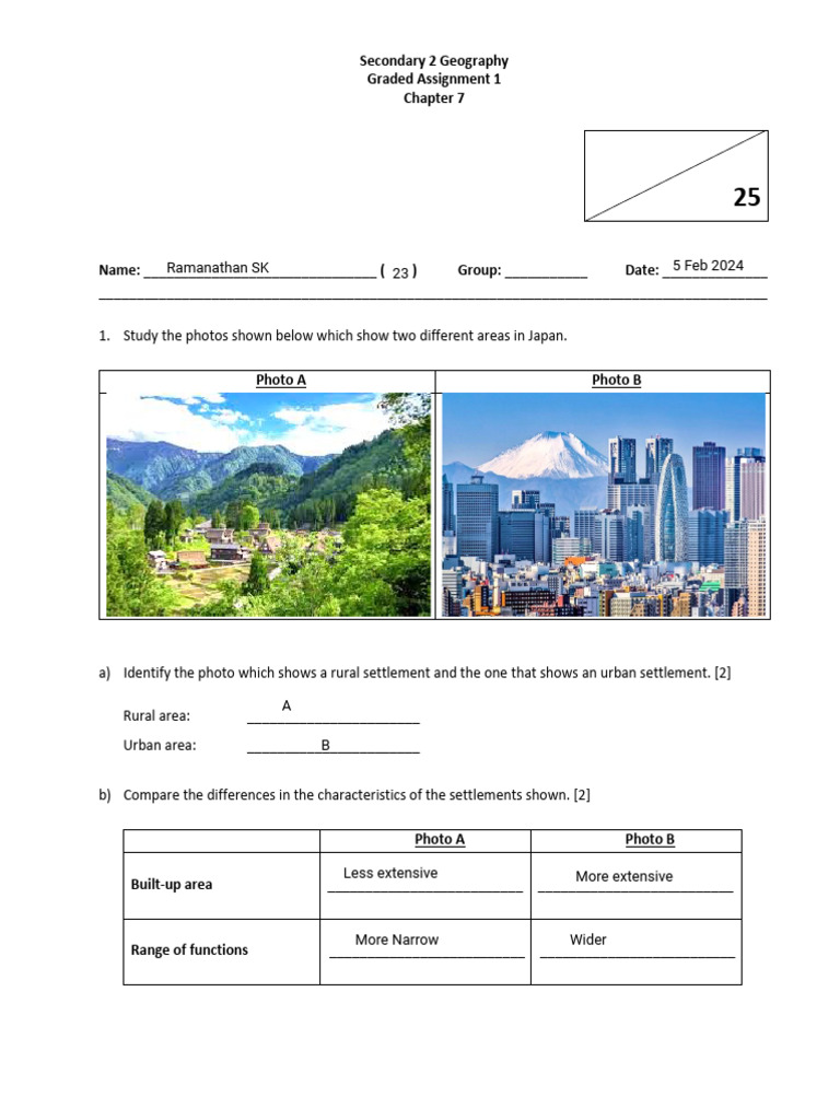 Geography Sec 2 Chapter 7 Notes | PDF | Human Migration | Natural ...