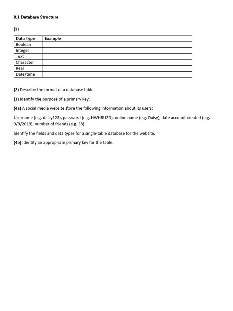 SQL Questions | PDF | Databases | Boolean Data Type