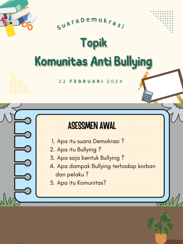 Projek Komunitas Anti Bullying | PDF