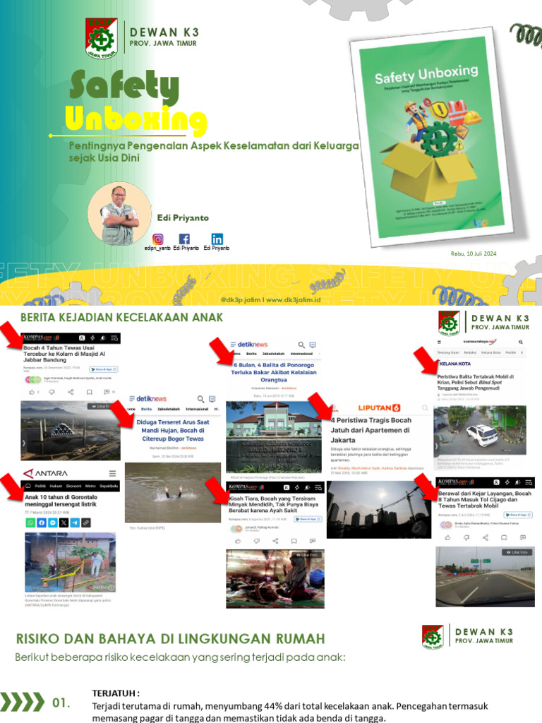 Safety Unboxing, Pentingnya Pengenalan Aspek Keselamatan dari Keluarga ...