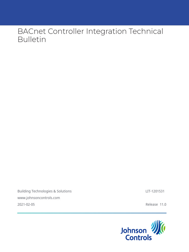 BACnet Controller Integration Technical - 1201531 | PDF | Computer ...