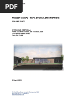 Masterformat 16 Divisions | PDF | Concrete | Masonry