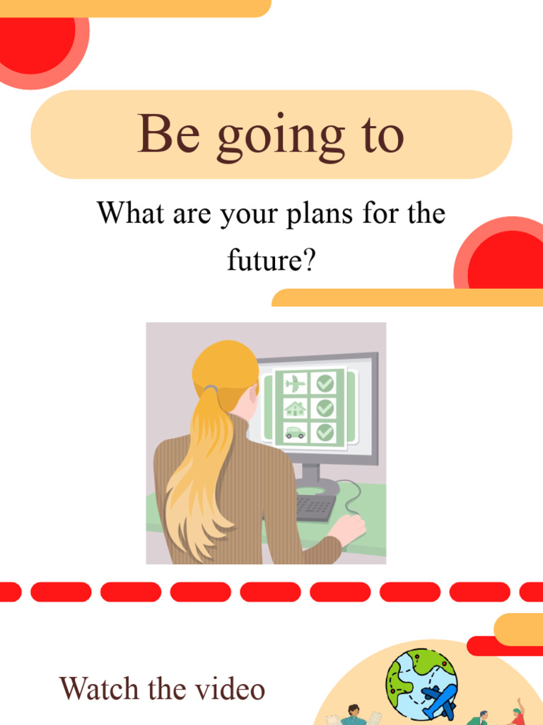 Sesión BE GOING TO | PDF