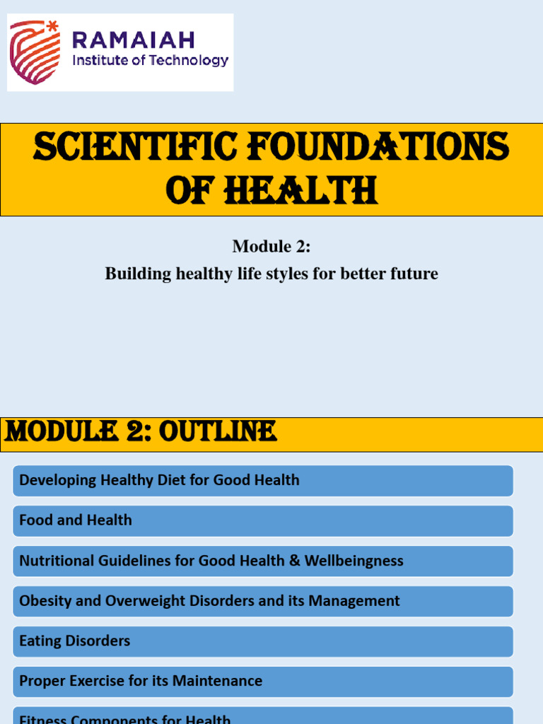 Unit 2 Scientific Foundations Of Health Download Free Pdf Diet