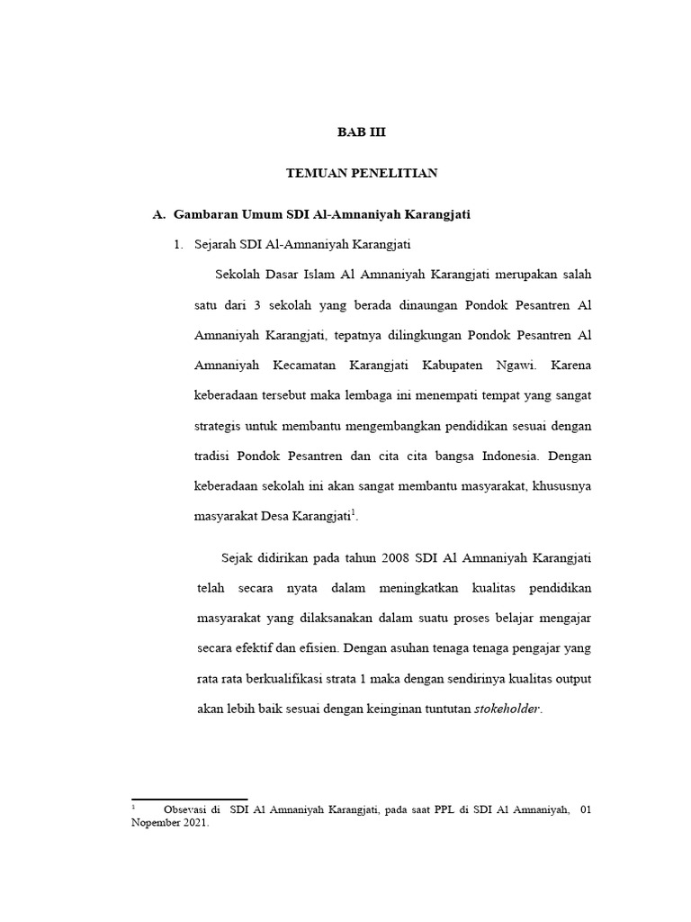 BAB III - Docx Fix | PDF