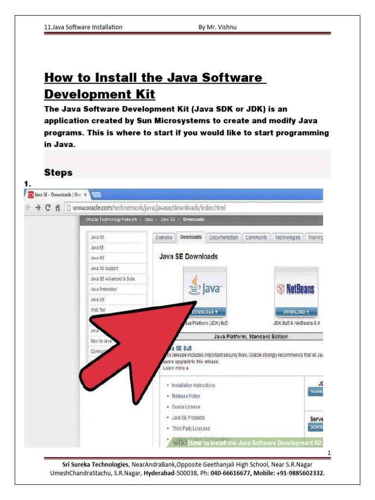 11.JDK - InstalationSteps (How To Set Permanent Path in Java) | PDF | Java (Programming Language ...