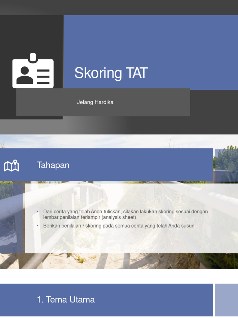 Skoring TAT | PDF