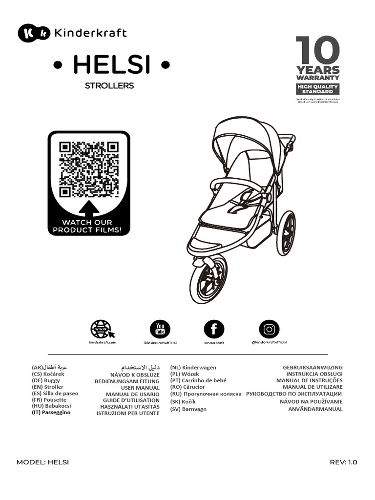 Kinderkraft HELSI Manual | PDF