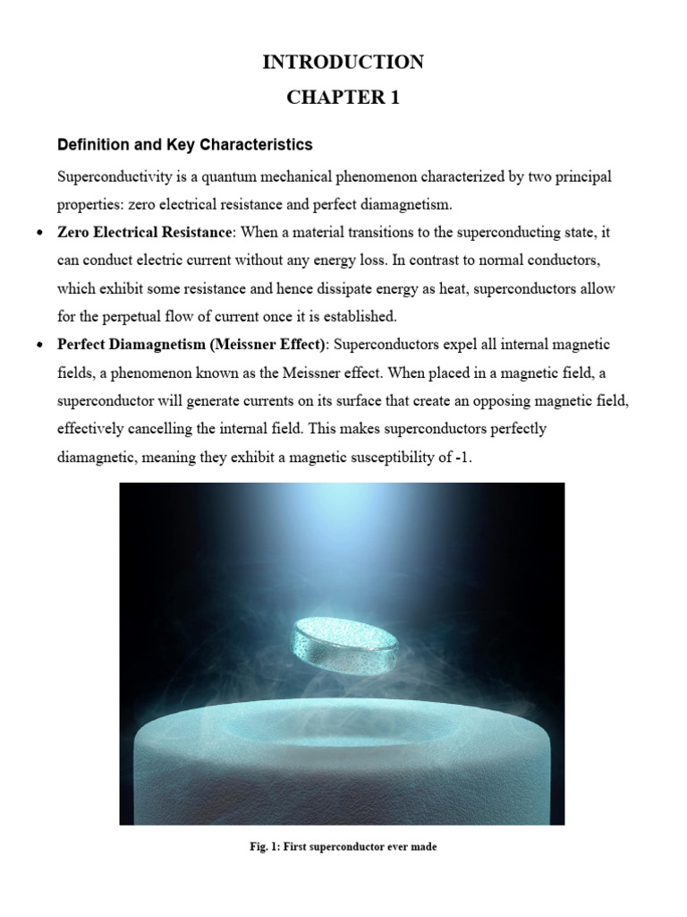Superconductivity Pdf Superconductivity Cryogenics