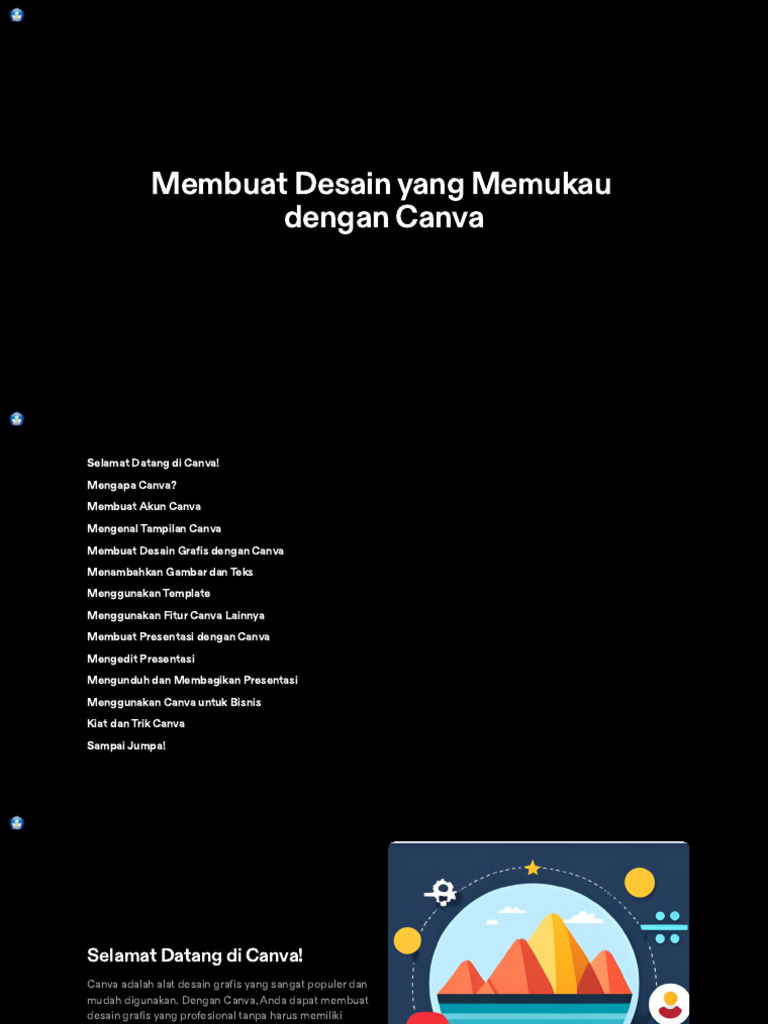 Panduan Canva untuk Pemula | PDF | Komputer