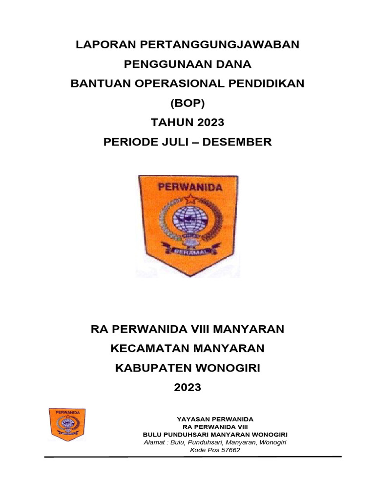 SPJ Bos 2023 Tahap 2 | PDF