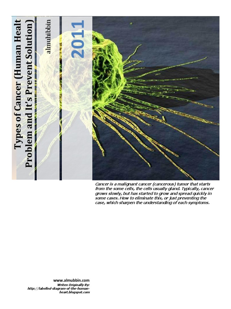 Types of Cancer (Human Healt Problem and It's Solution) | PDF ...
