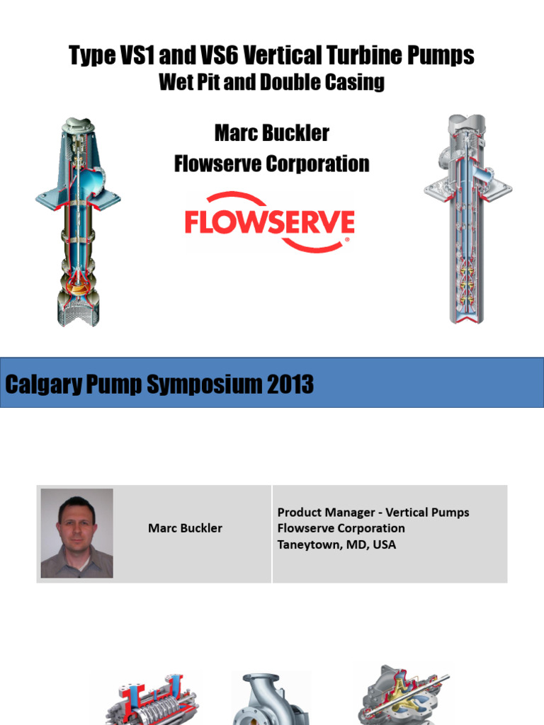 Understanding Vertical Turbine Pumps by Flowserve 1686043422 | PDF ...