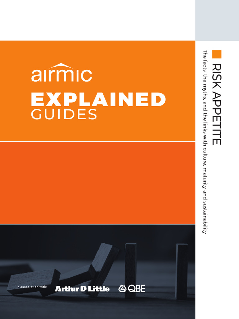 Risk Appetite - Explained | PDF | Risk | Risk Management