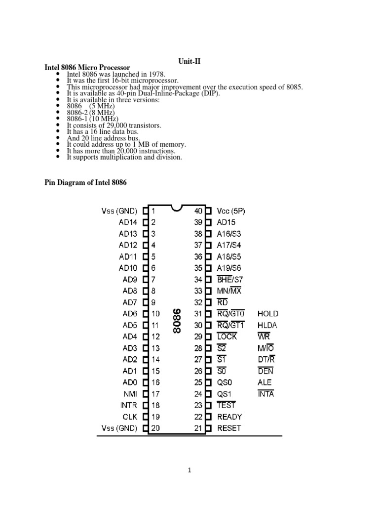 Final CO Unit2 Notes | PDF | Central Processing Unit | Computer Data ...