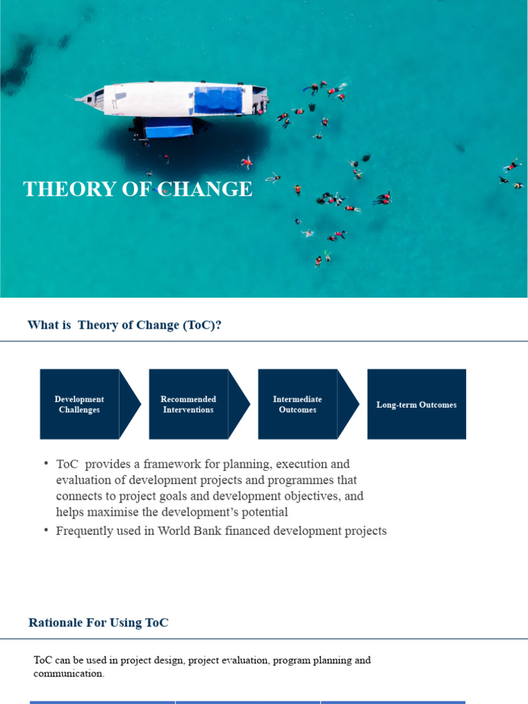Theory of Change (ToC) | Download Free PDF | Economies