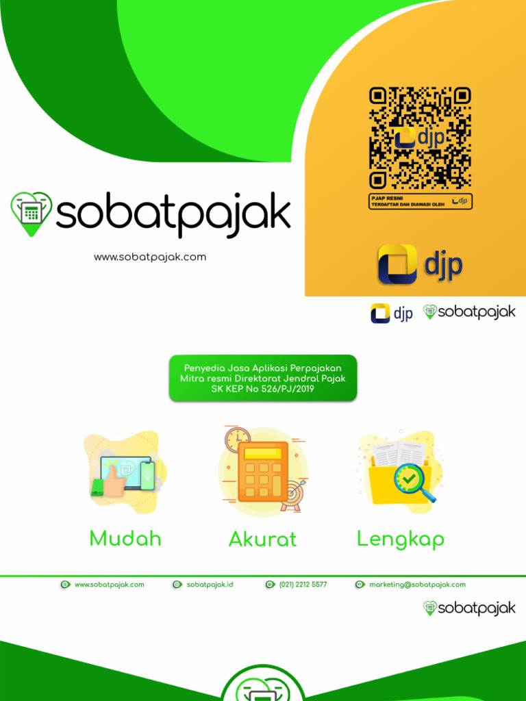Webinar DJP X Sobat Pajak | PDF | Bisnis