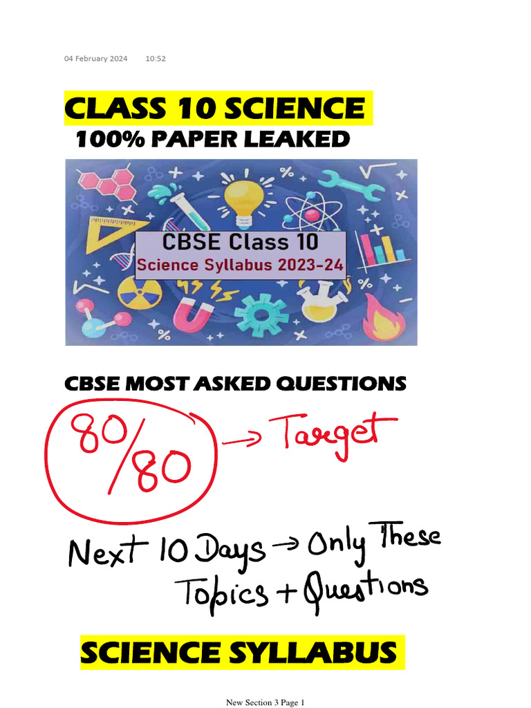 Science Project 10th Class | PDF | Chemical Reactions | Redox