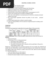 Payroll Accounting and Exercises Guide - The document