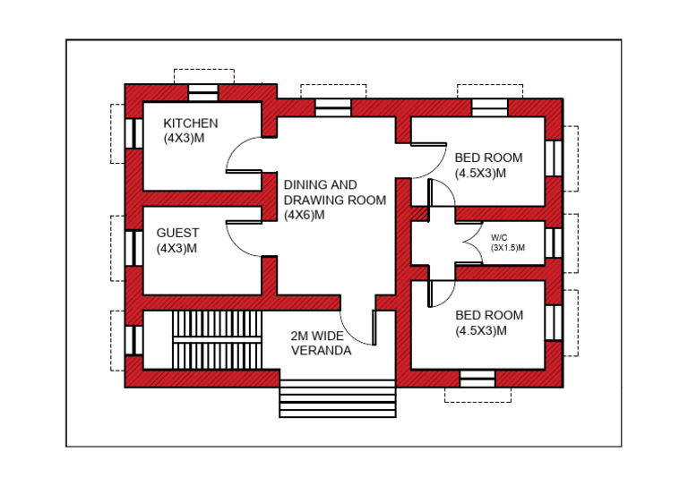 Plan Rcc Building | PDF