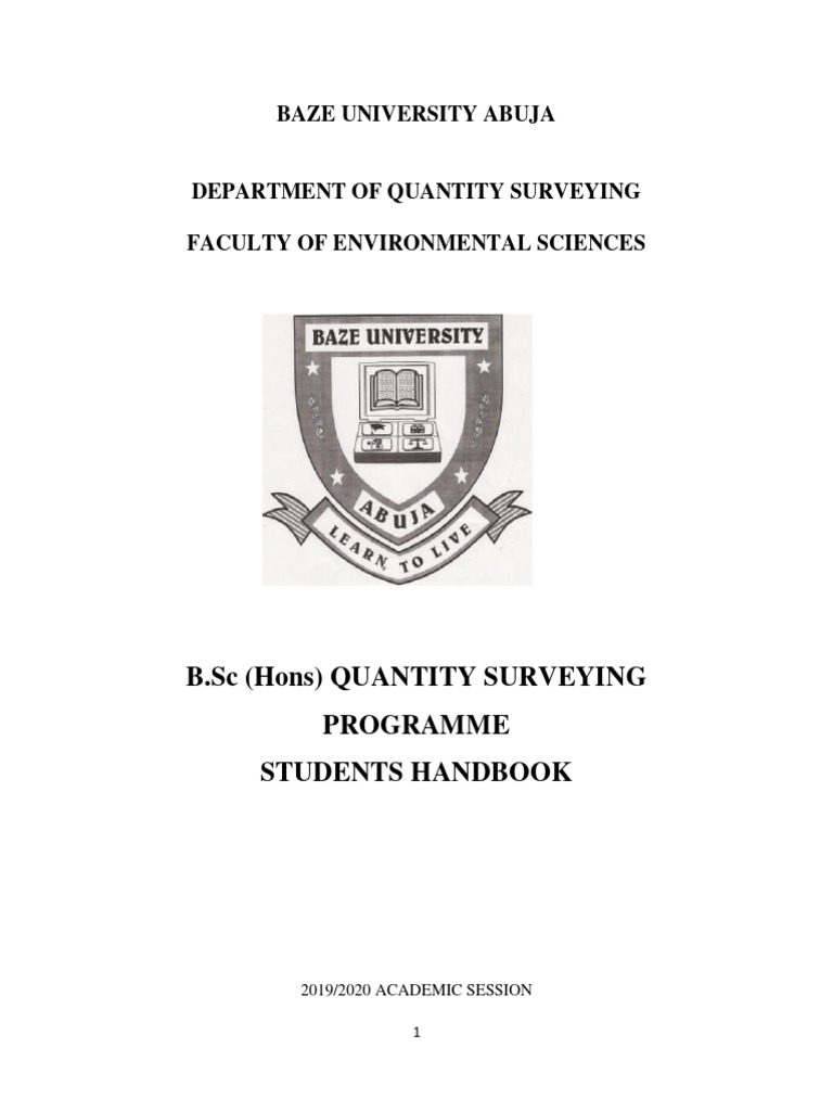 Baze Quantity Surveying Handbook.1c8d01f9 | PDF | University And ...