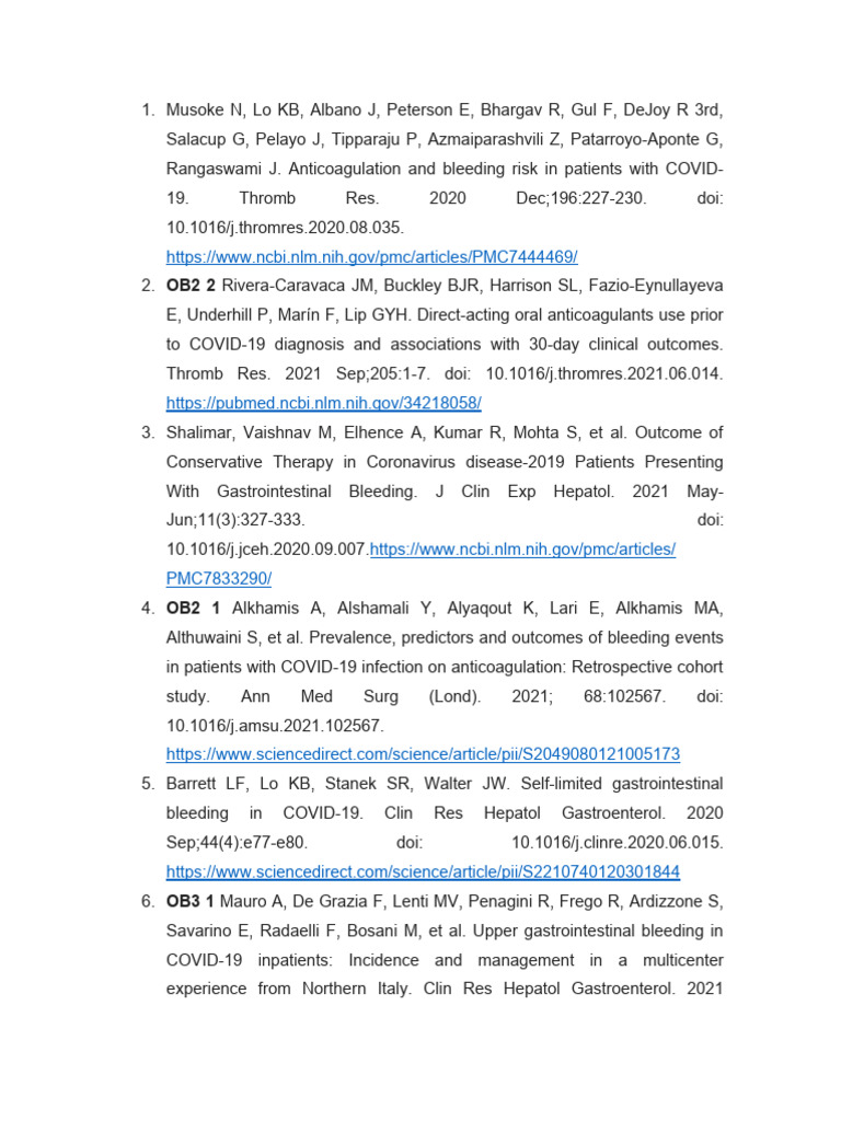 referencias matrices | Download Free PDF | Diseases And Disorders | Health Care