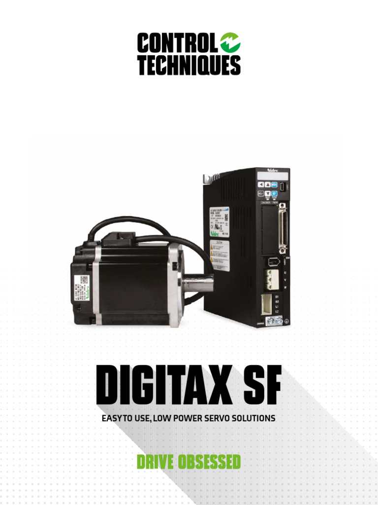 Digitax SF - Brochure - EN | PDF | Power Supply | Electromagnetic ...