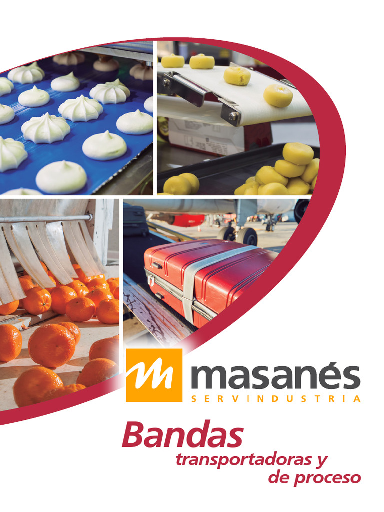 Bandas Tranporadoras y Proceso | PDF | Sector secundario de la economía | Materiales