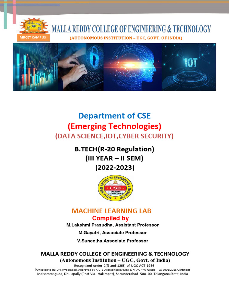 MACHINE LEARNING | Download Free PDF | Mean | Median MACHINE LEARNING | Download Free PDF | Mean | Median