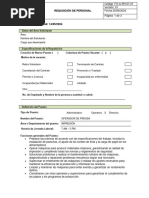 Solicitud de Empleo - Printaform | PDF