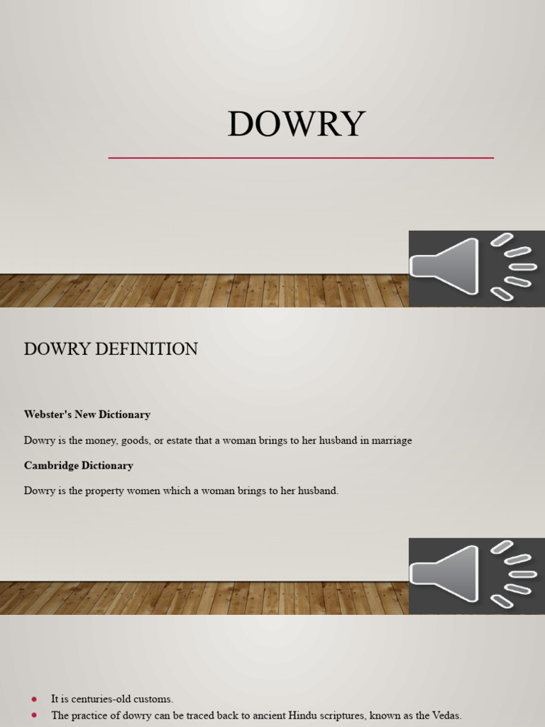 Dowry | PDF | Marriage | Justice