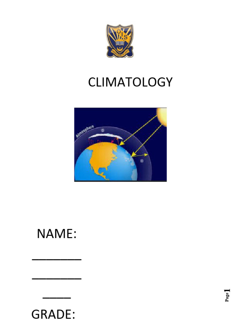 GR 10 Module 1 Atmosphere | PDF | Atmosphere Of Earth | Cloud
