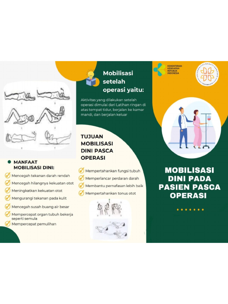 Mobilisasi Dini Post Op Kel 1 | PDF