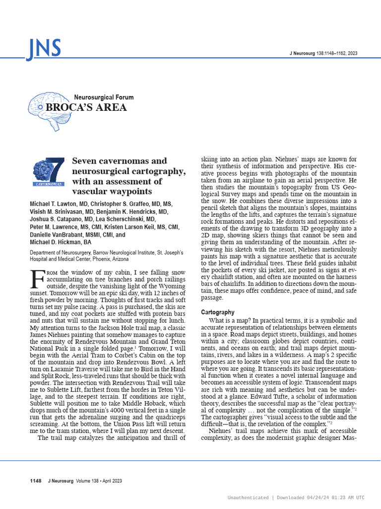j-neurosurg-article-p1148 | Download Free PDF | Map | Neurosurgery