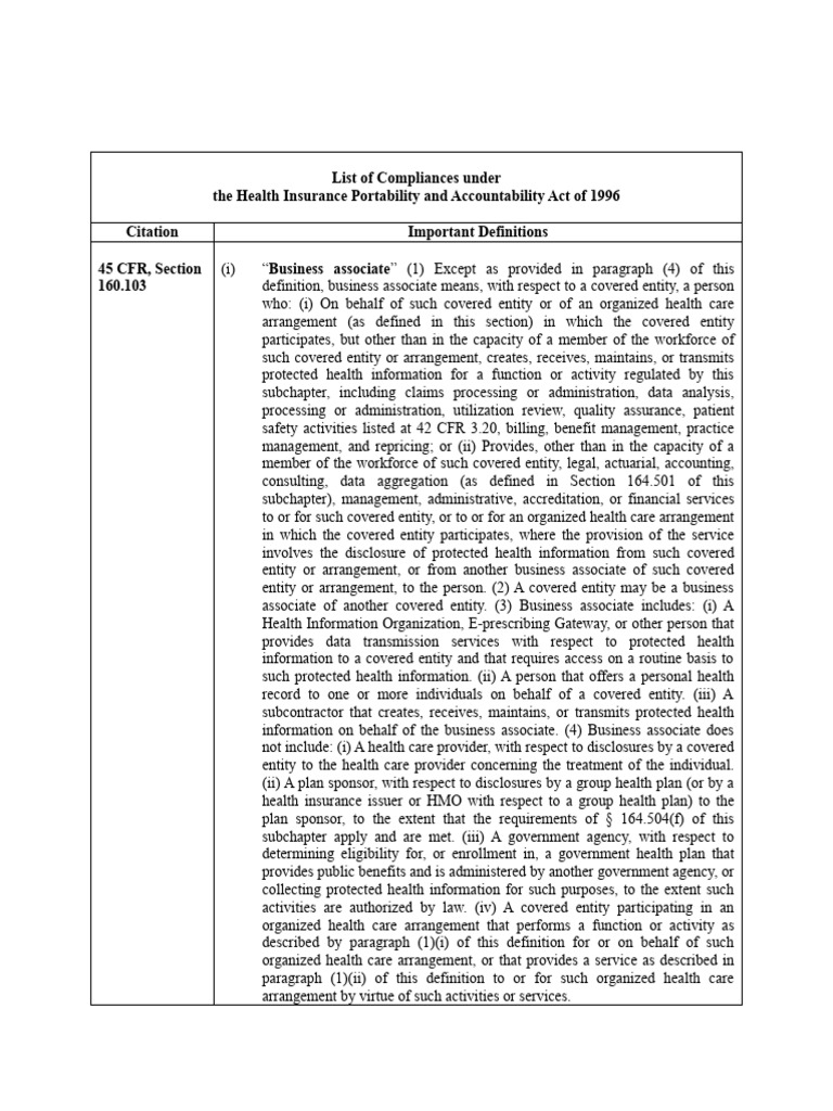 HIPAA | PDF | Health Insurance Portability And Accountability Act ...