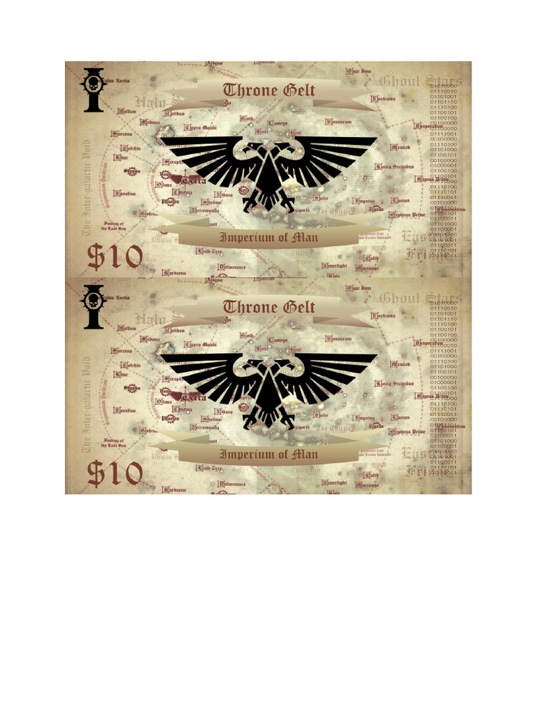 40k Money | PDF