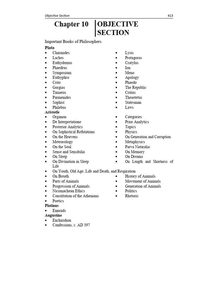 10 Important Books & MCQs | PDF | Idealism | Rationalism