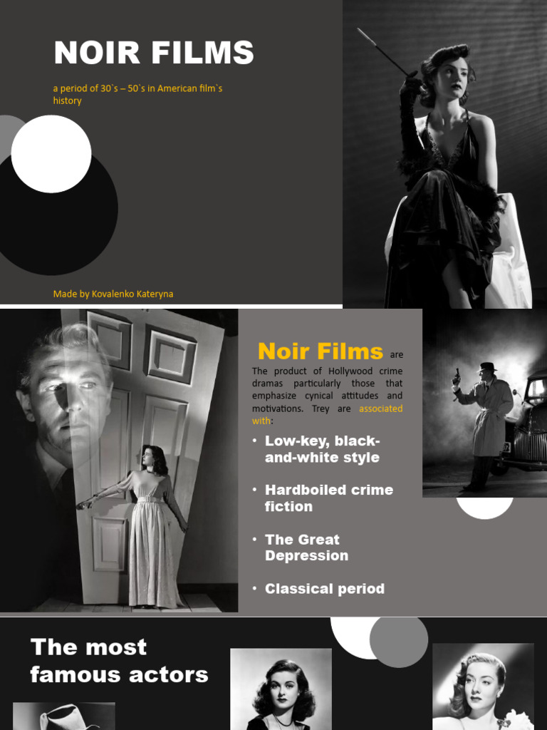 Noir Films | PDF