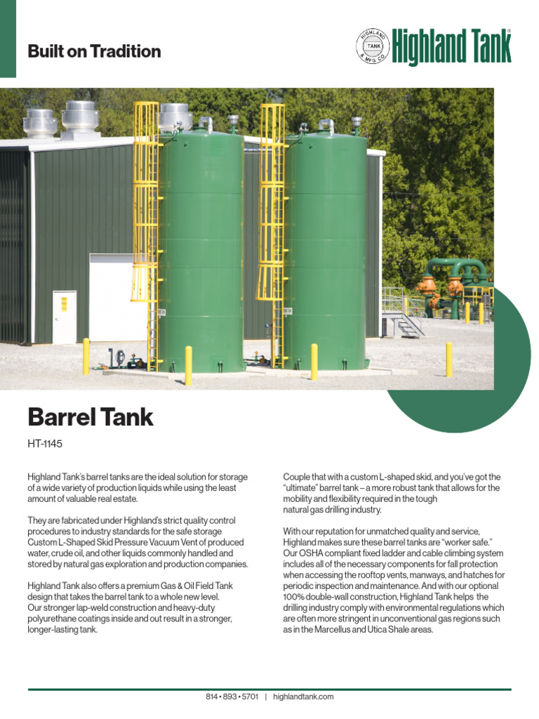 G LIT Barrel-Tanks | PDF | Natural Gas | Pipe (Fluid Conveyance)