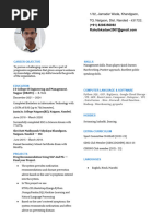 Cognizant .Resume | PDF