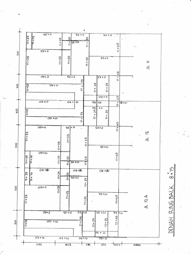 Hitungan Keb. Besi Ringbalk | PDF