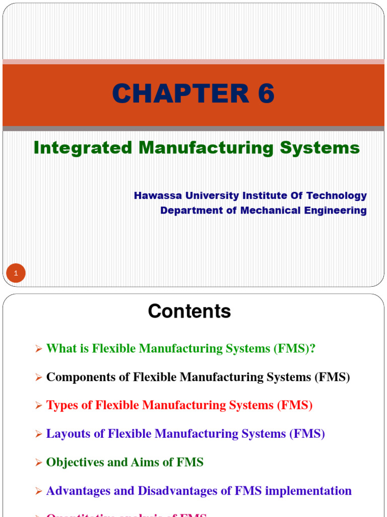 Cim Lecture Six | PDF | Simulation | Automation
