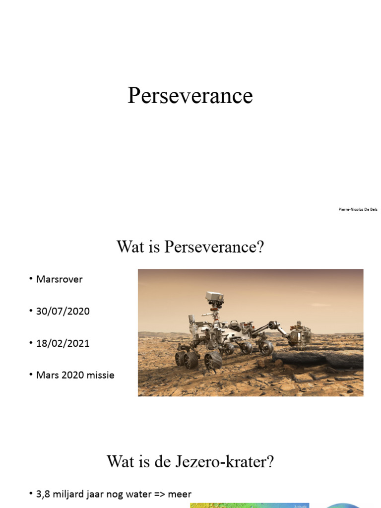 Perseverance | PDF