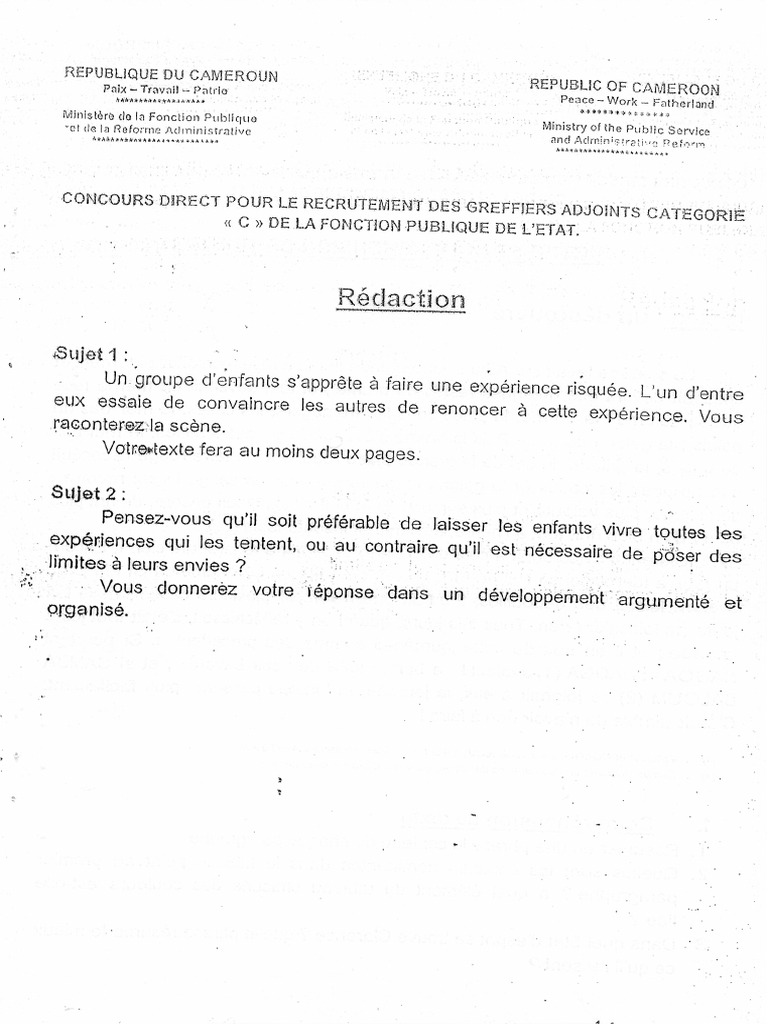 Rédaction 1 | PDF