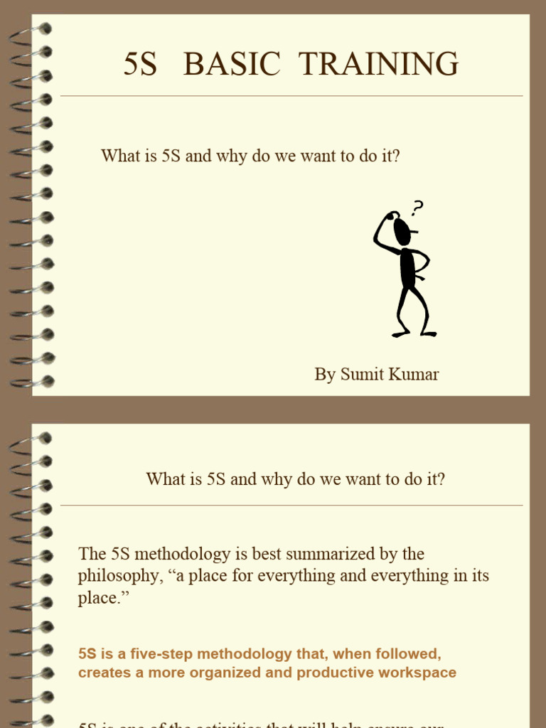 5s Training 1 | PDF