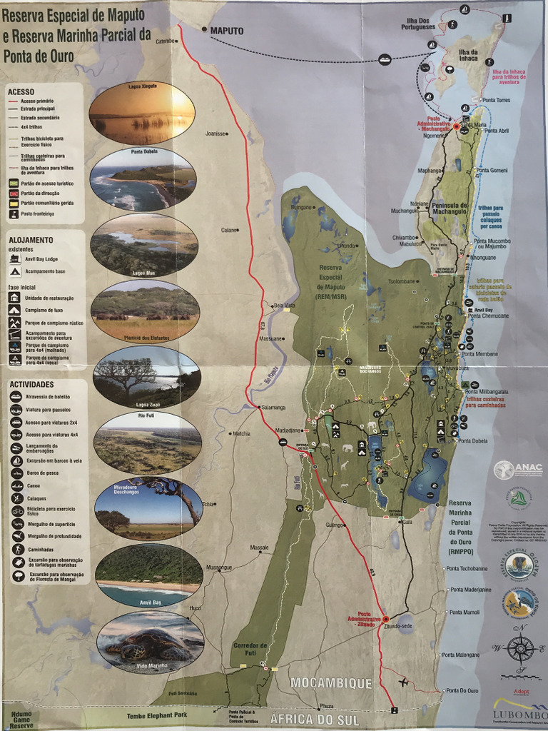Map of Maputo Special Reserve Jan 2019 | PDF