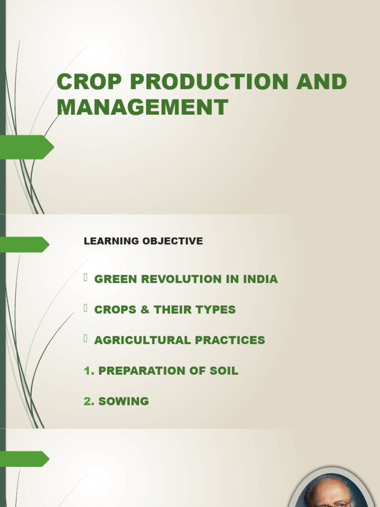 Crop Production and Management Guide | PDF | Soil | Crop Rotation
