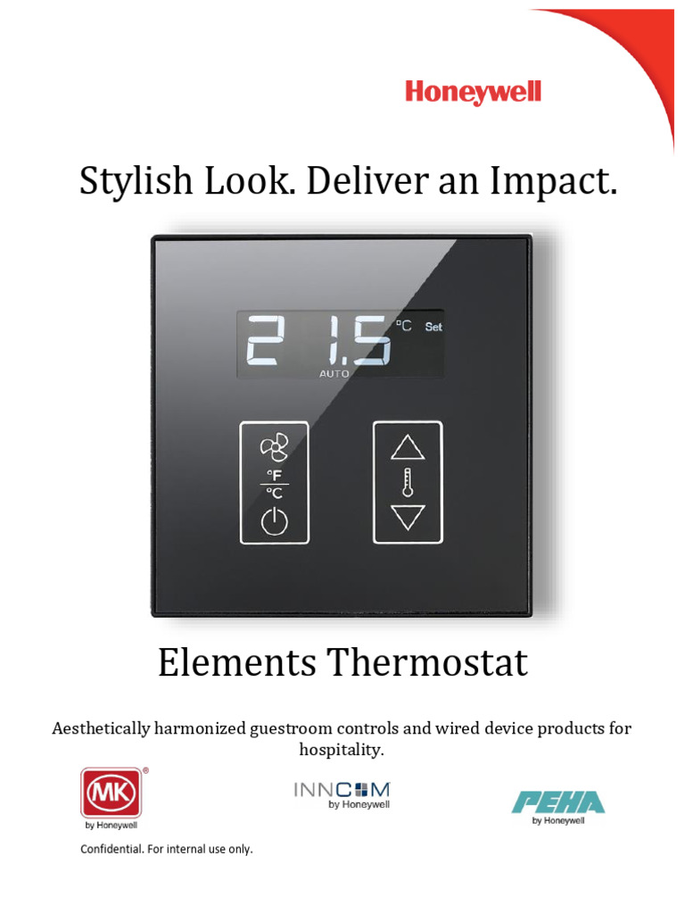 Elements Thermostat Reference Guide | PDF | Thermostat | Electrical Wiring