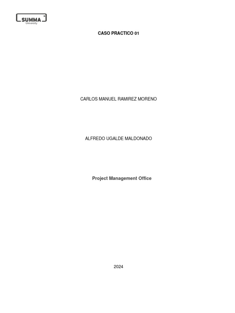 Caso Practico 01 | PDF | Informática