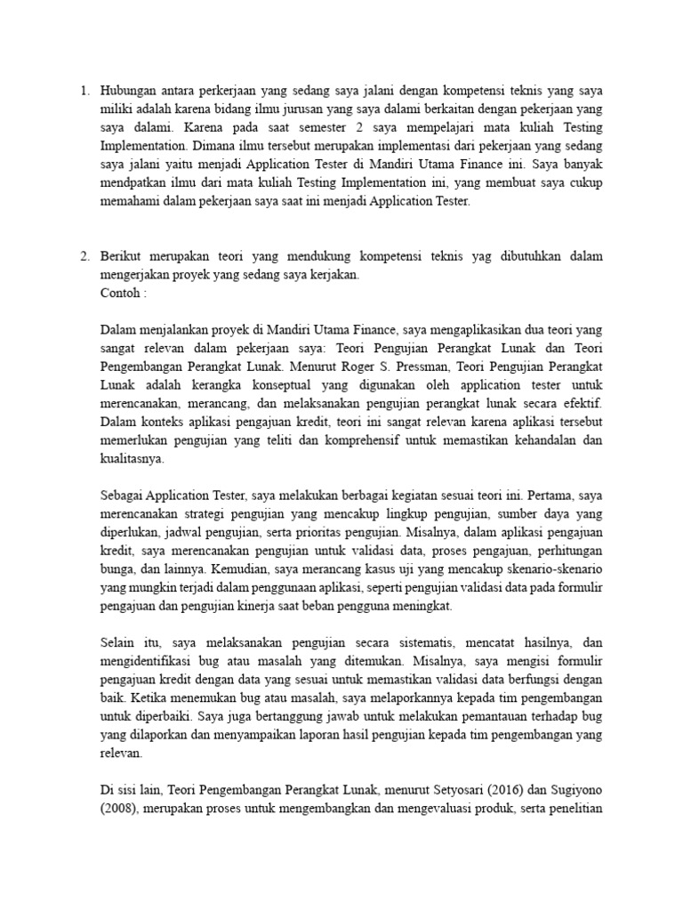 Assignment Bulan 2 - TC | PDF